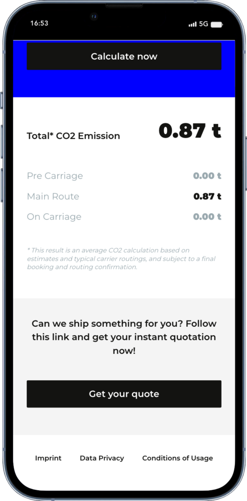 CO2 Calculator